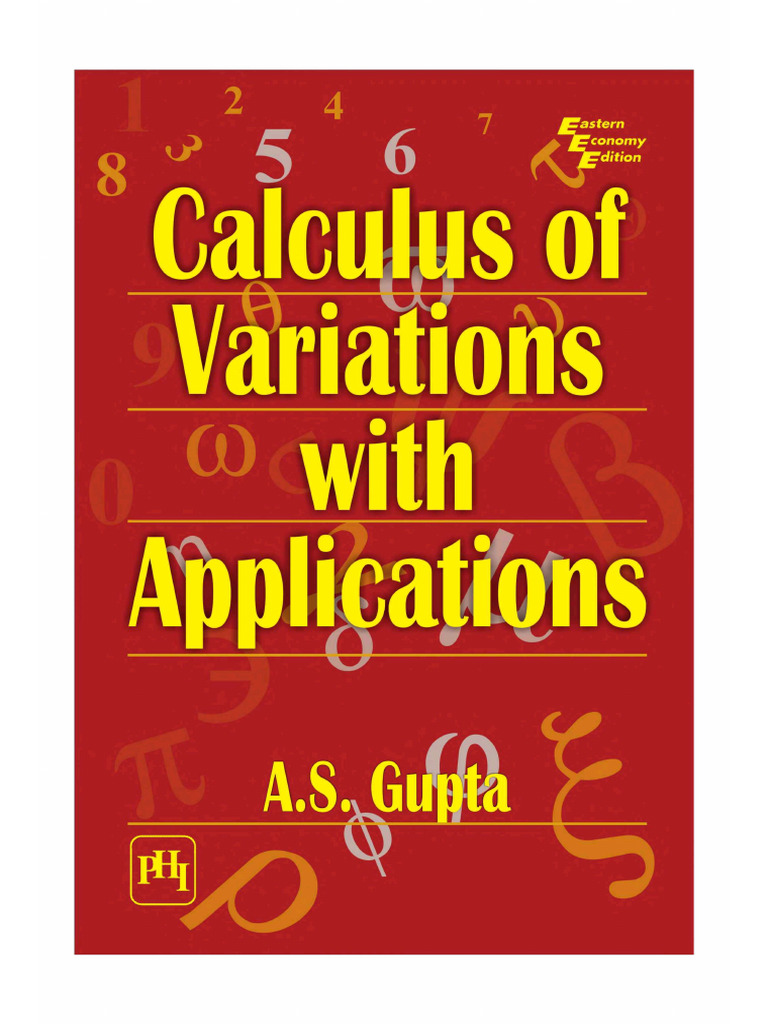 Calculus of Variations With Applications | PDF