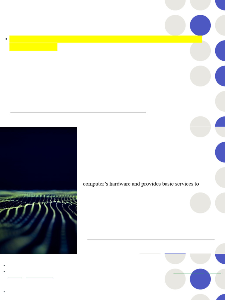 Overview of System Software | PDF | Operating System | Computer Data Storage