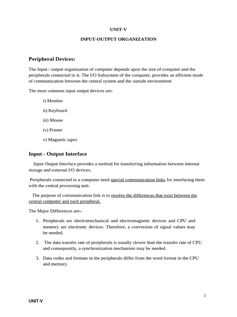Cache Memory, Virtual Memory and Auxiliary Memory Ppts Lecture | PDF | Input/Output | Central ...