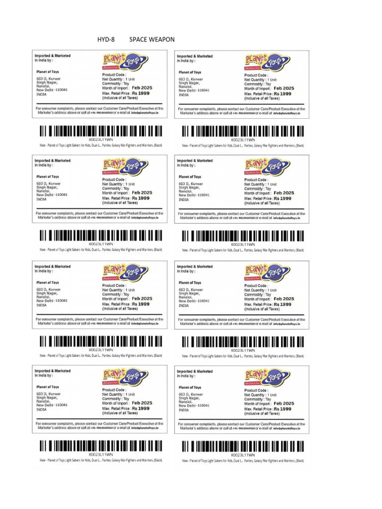 HYD8 SPACE WEAPON | PDF