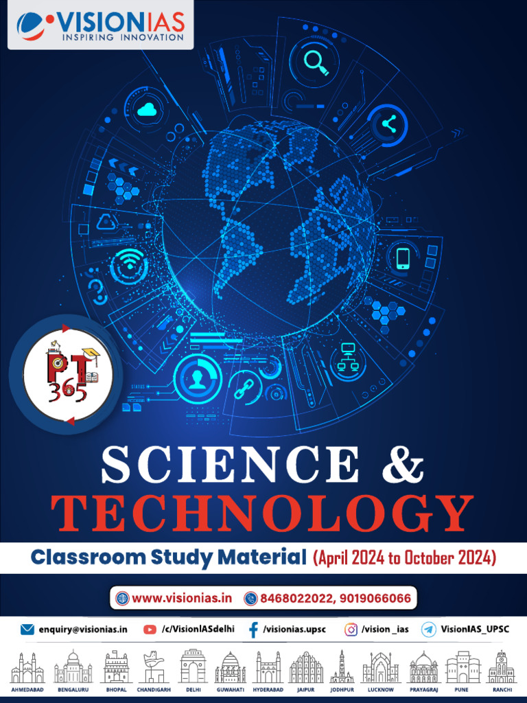 Vision PT365 S&T 2025 Freeupsc.org | PDF | Mitochondrial Dna | Dna