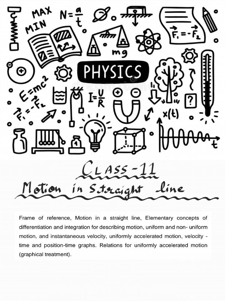 Motion in Straight Line Assignments - 230708 - 161956 | PDF
