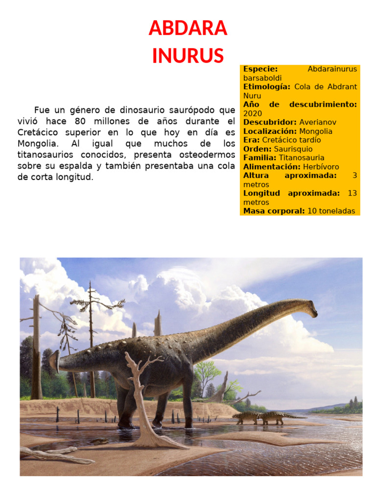 Abdarainurus | PDF