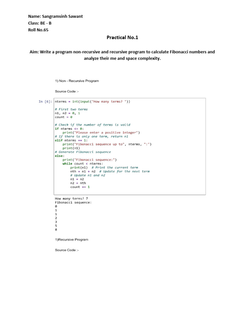 DAA Practical PDF | PDF
