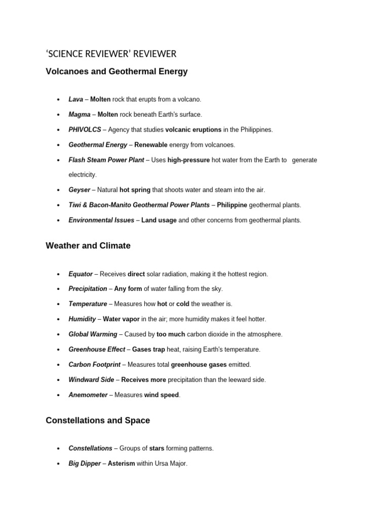 Science Insights for Students | PDF | Types Of Volcanic Eruptions | Volcano