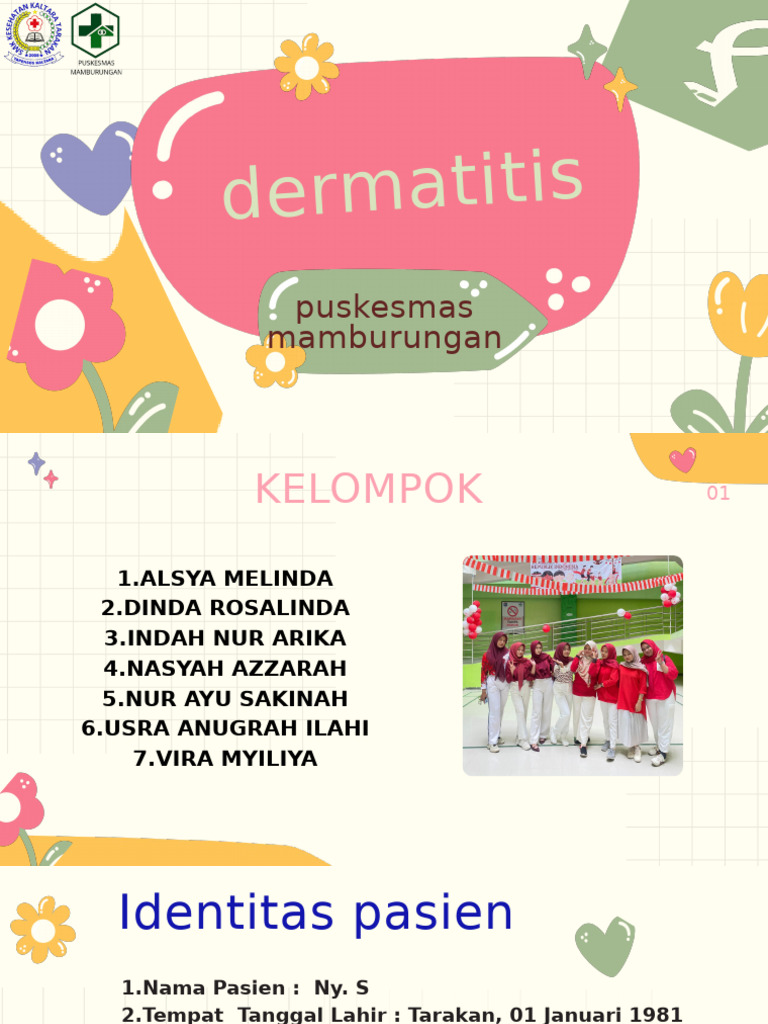 Dermatitis: Diagnosis dan Penanganan di Puskesmas Mamburungan | PDF