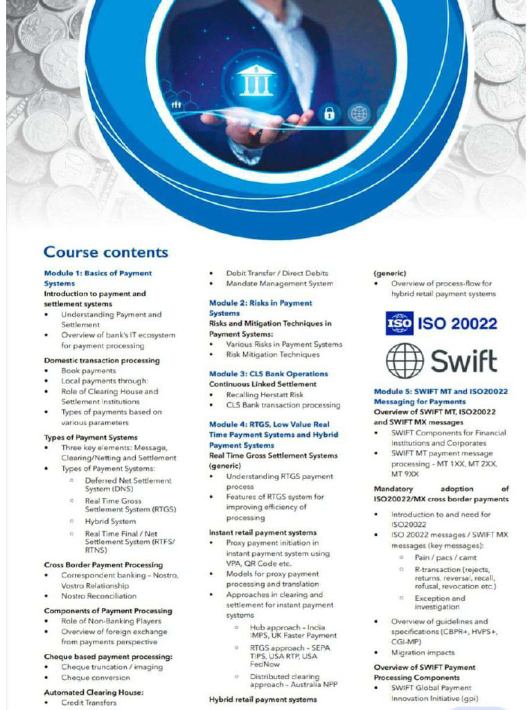 Payments Training Modules | PDF