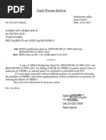 RDSO Letter DT 13-09-2021 | PDF