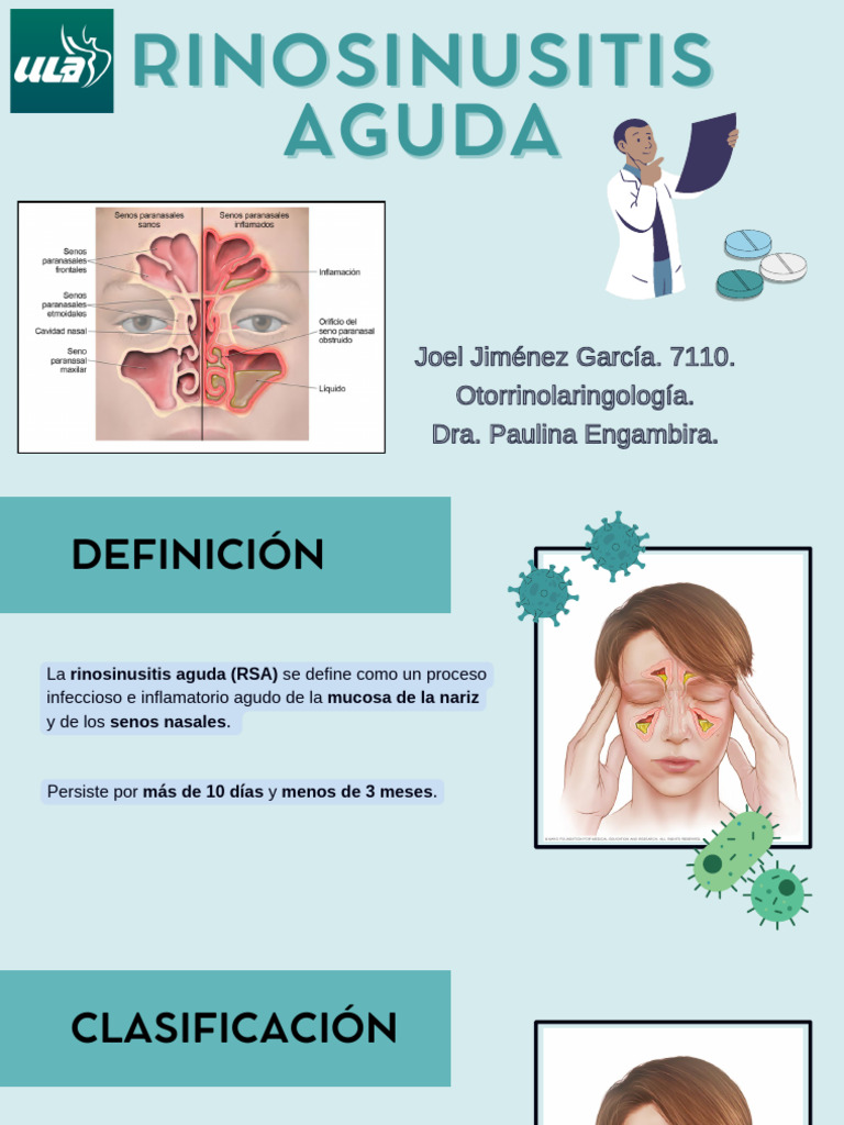 Rinosinusitis Aguda | PDF | Resfriado comun | Medicina
