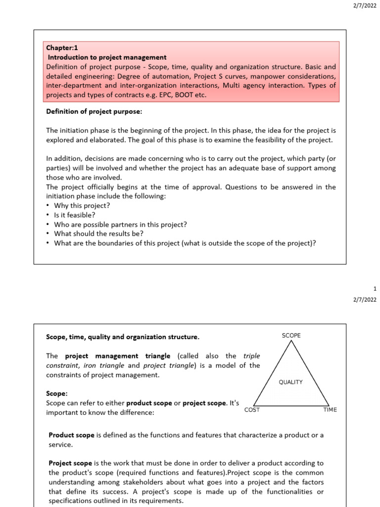IPM-UNIT-1 | PDF | Human Resources | Project Management
