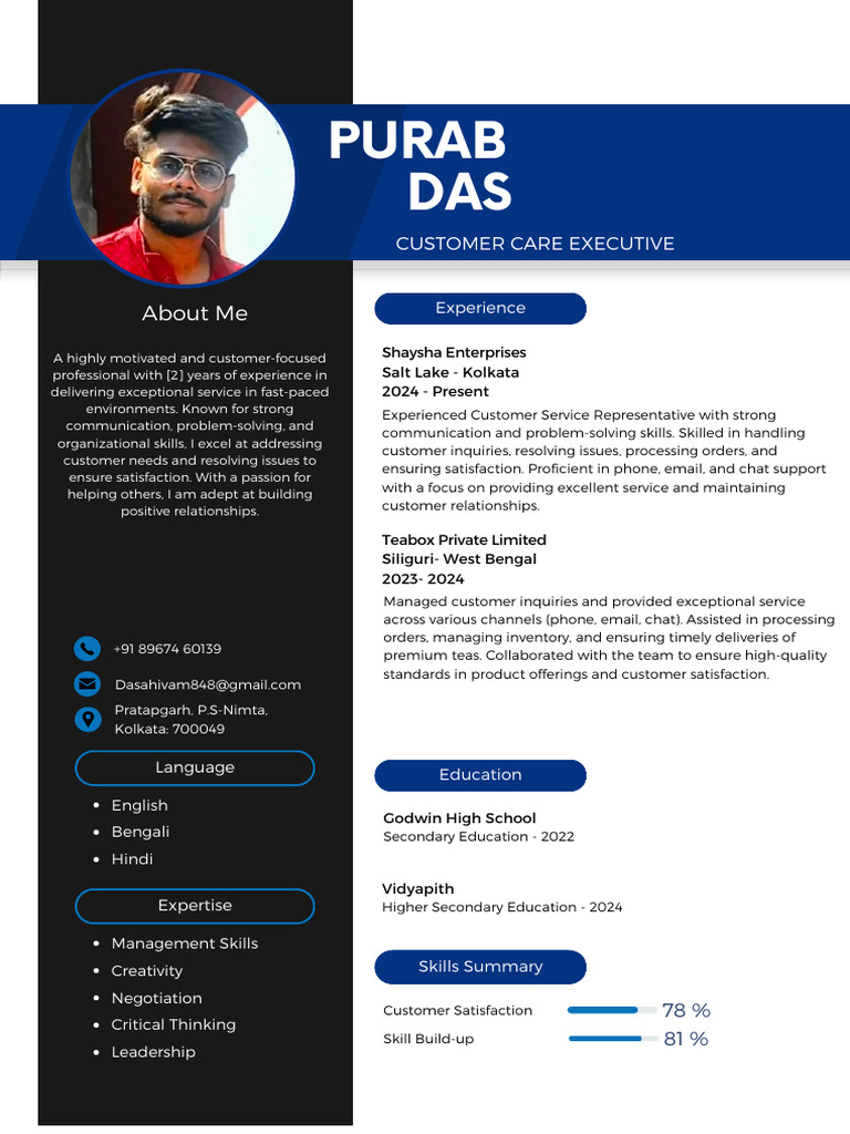 Black Modern Professional Resume - 20250211 - 225248 - 0000 | PDF | Business | Social Psychology