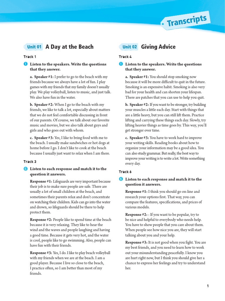 Just Speak Up 2 Transcripts | PDF | Clothing | Text Messaging