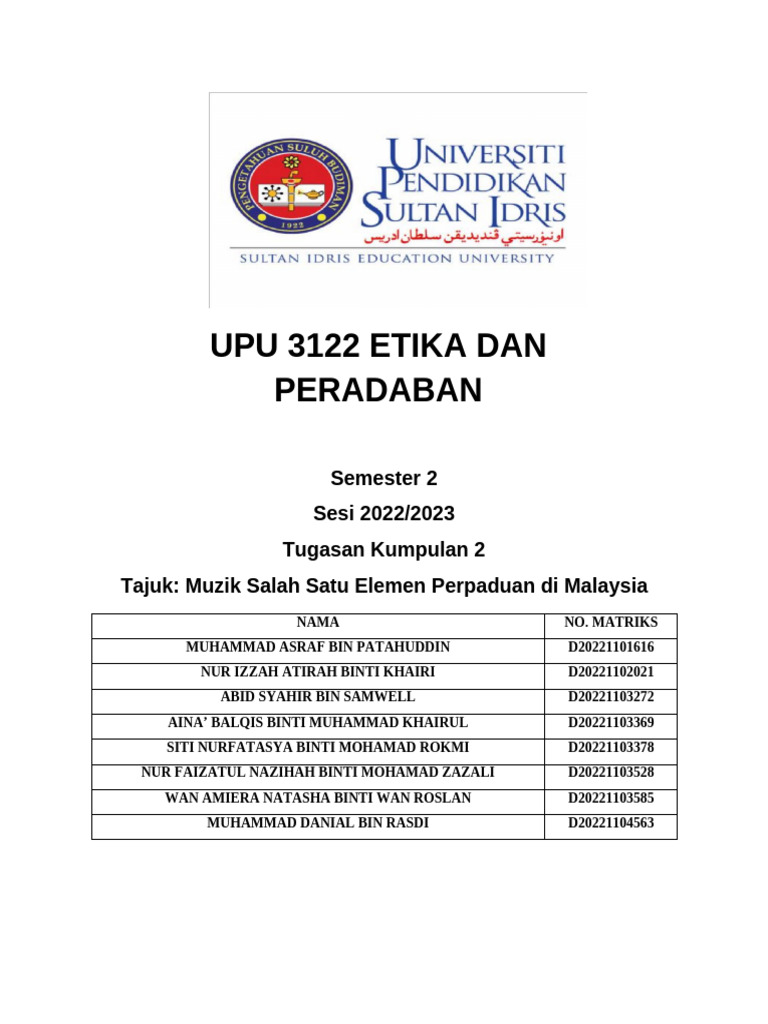 penulisan ilmiah etika peradaban | PDF