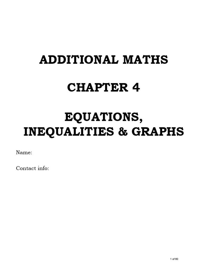 Advanced Maths Problem Solving Techniques | PDF | Mathematics | Algebra