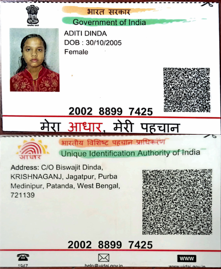Aditi Aadhar | PDF