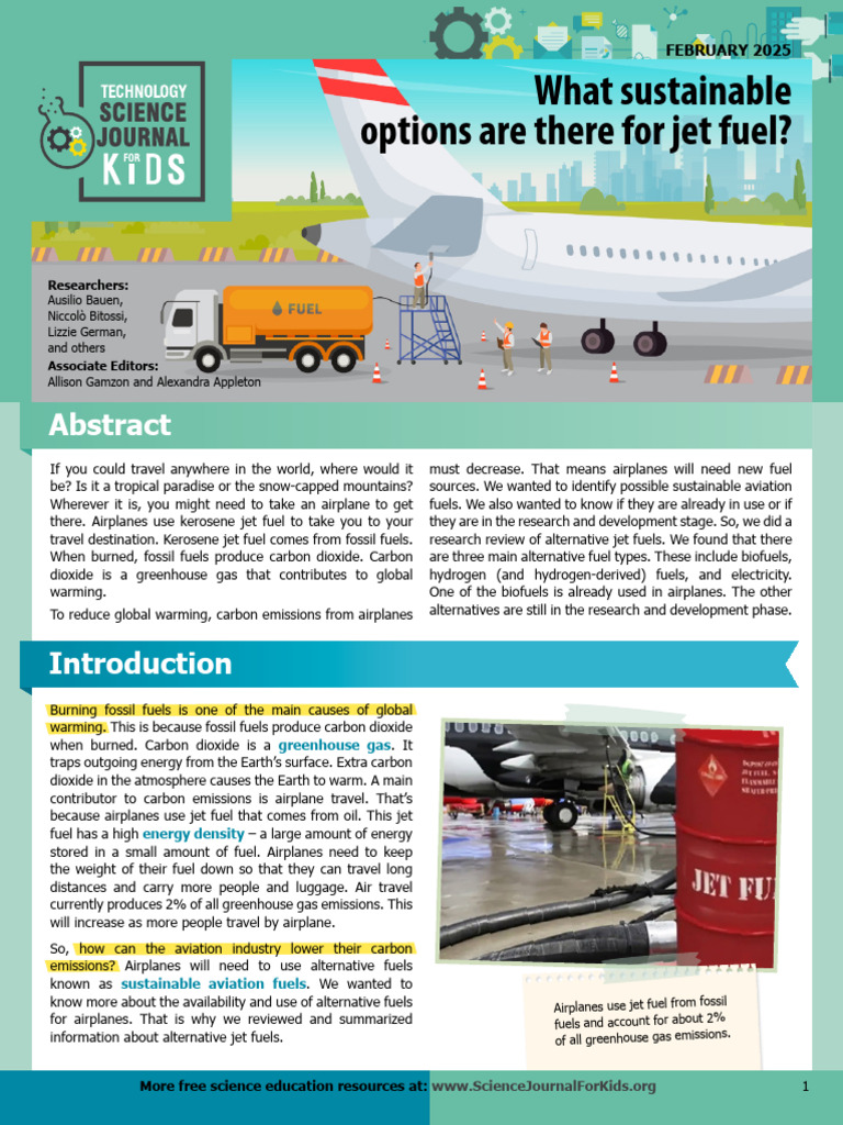 Feb 8, 25 – Jet fuel | PDF | Biofuel | Fuels