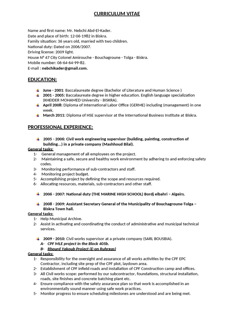 CV en English Log | PDF | Logistics