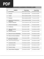 Calendarios Virtuales 25v01 25v06 | PDF