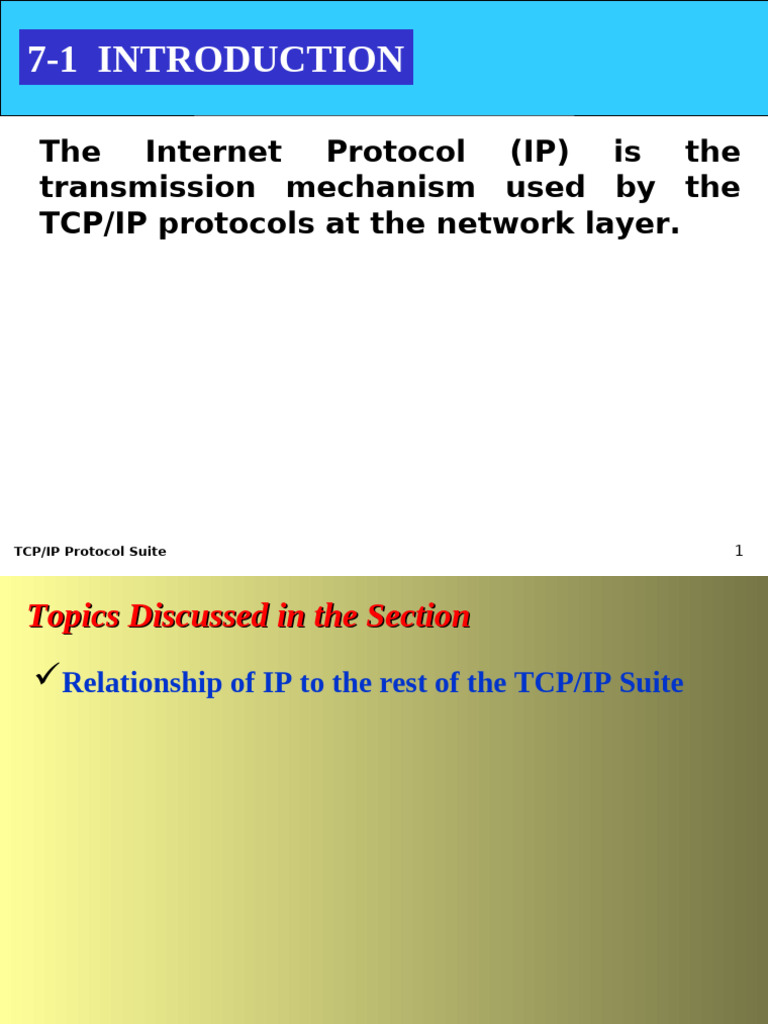 IPv4 - IPv6 - Header Autosaved | PDF | Internet Protocols | Transmission Control Protocol
