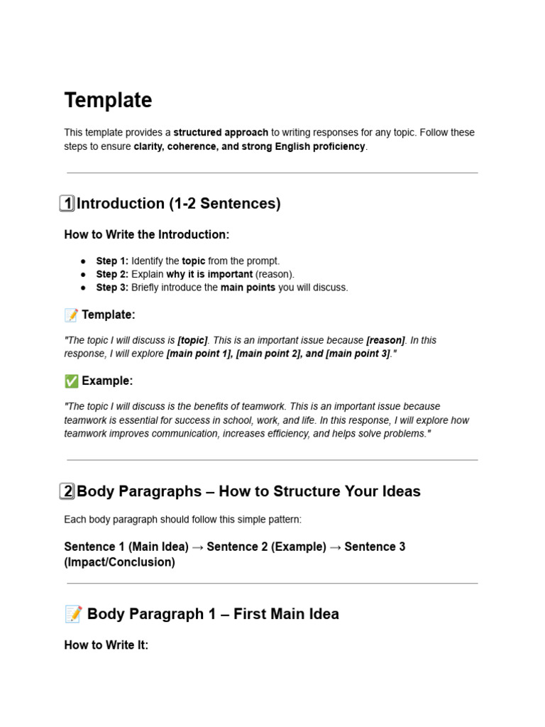 Duolingo Template Writing | PDF | Disciplines | Thought