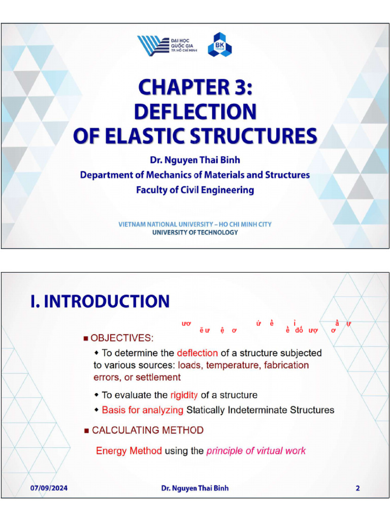 Mechanics of Structures (CI2135) - Chapter 3 - LMS | PDF