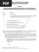 Inpres 1 Tahun 2025 | PDF