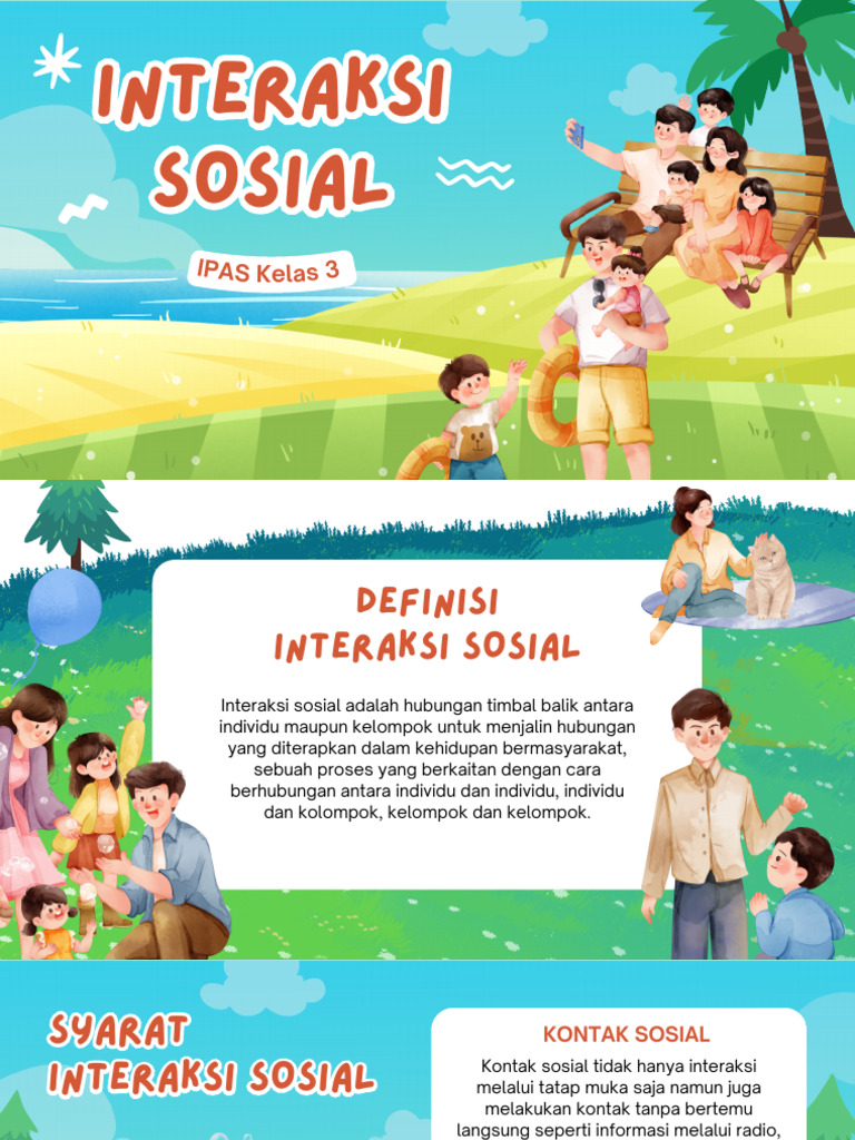 IPAS Kelas 3 Interaksi Sosial PDF | PDF
