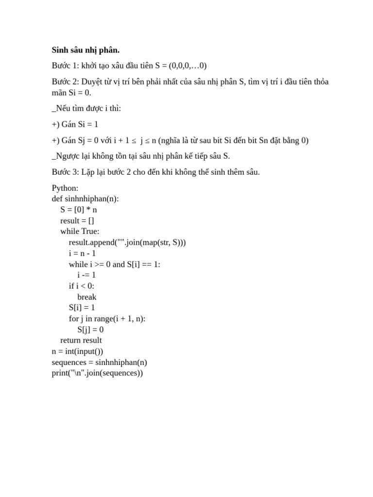 Thuật toán TRR | PDF