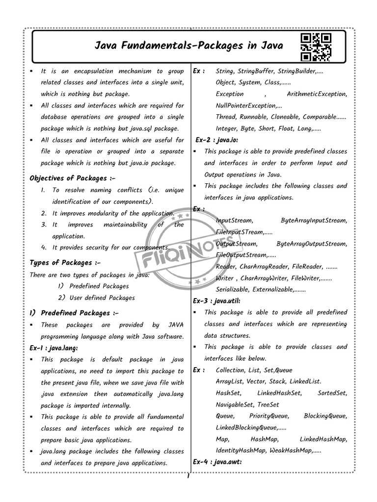 15-Packages-in-Java | PDF | Information Technology | Computer Programming