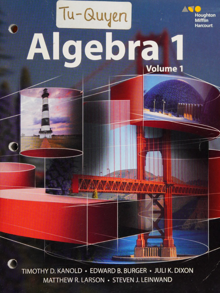Houghton Mifflin Harcourt Algebra 1, Geometry, And Algebra 2 -- Houghton Mifflin Harcourt ...