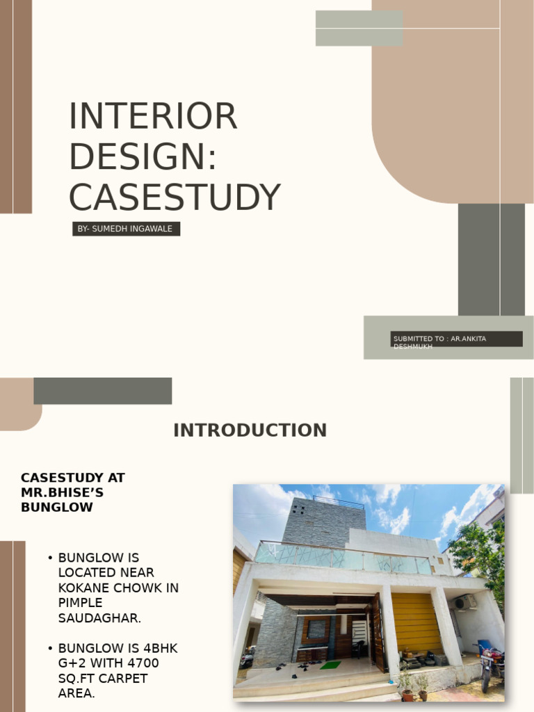 Elective Casestudy 2 | PDF | Door | Bedroom