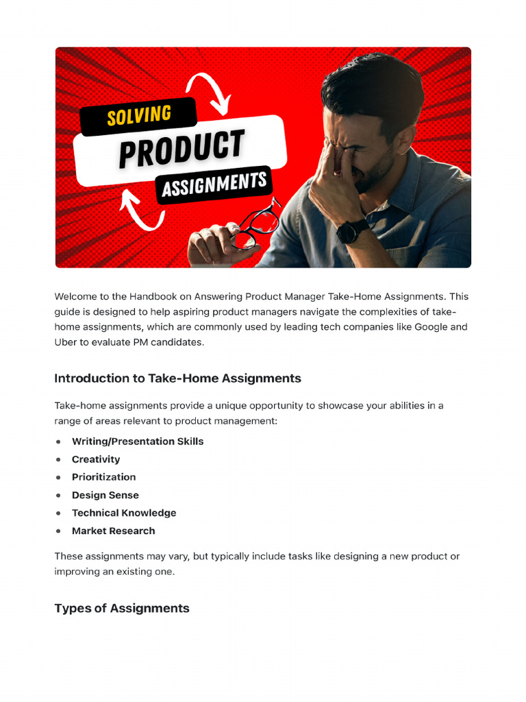 Solving Product Assignments PDF 1739307113 | PDF