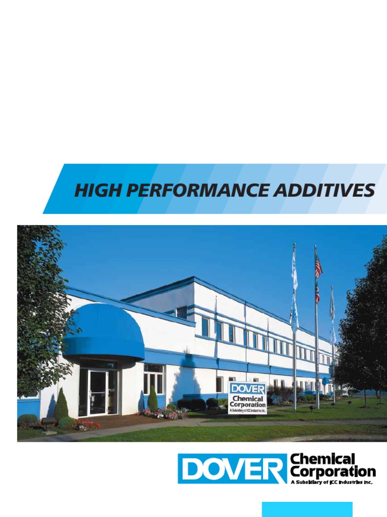 Dover Chemicals - Additives | PDF | Polyvinyl Chloride | Plastic