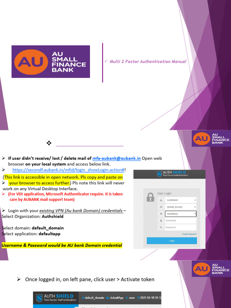 Manual MFA Token SOP-Ver1.0 | PDF | Qr Code | Login