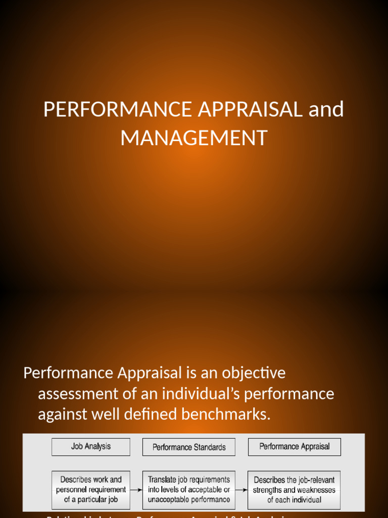Performance Appraisal Management Guide | PDF | Performance Appraisal ...