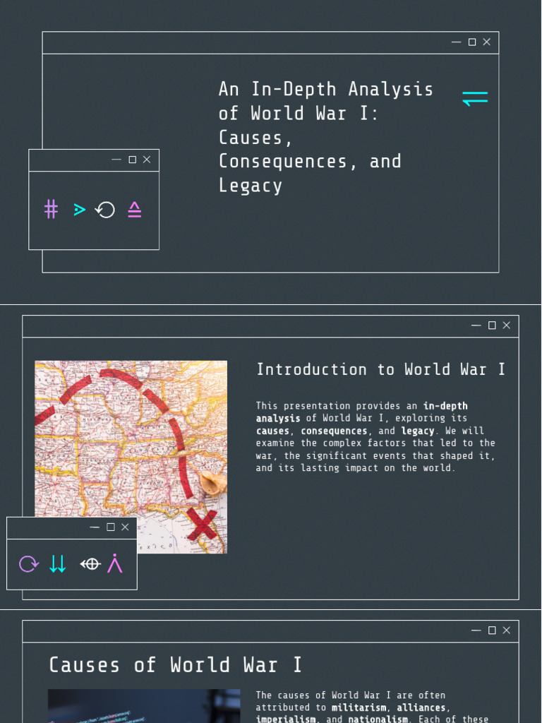 World War I - Causes, Consequences, and Legacy | PDF