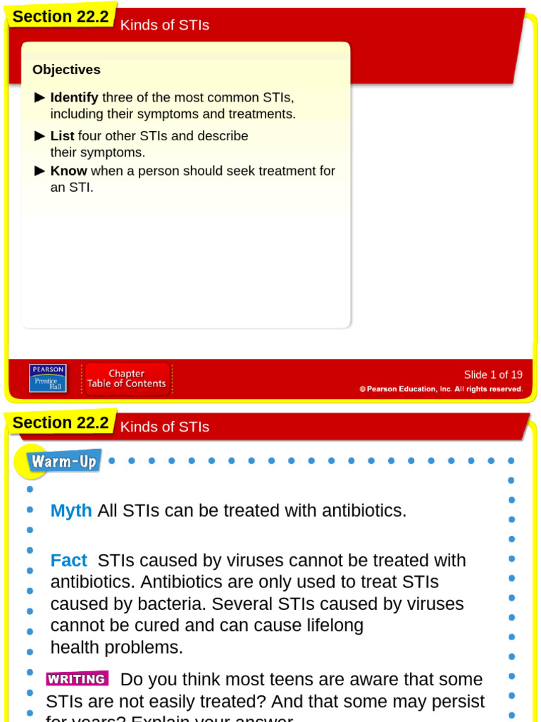 HPE06_ch22_s2 | PDF | Sexually Transmitted Infection | Medicine