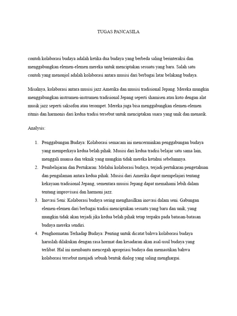 Tugas pancasila | PDF