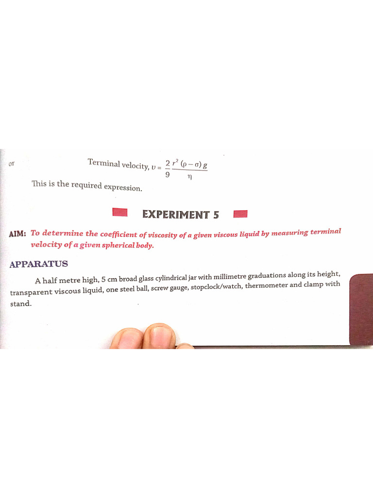 Coefficient of Viscosity | PDF