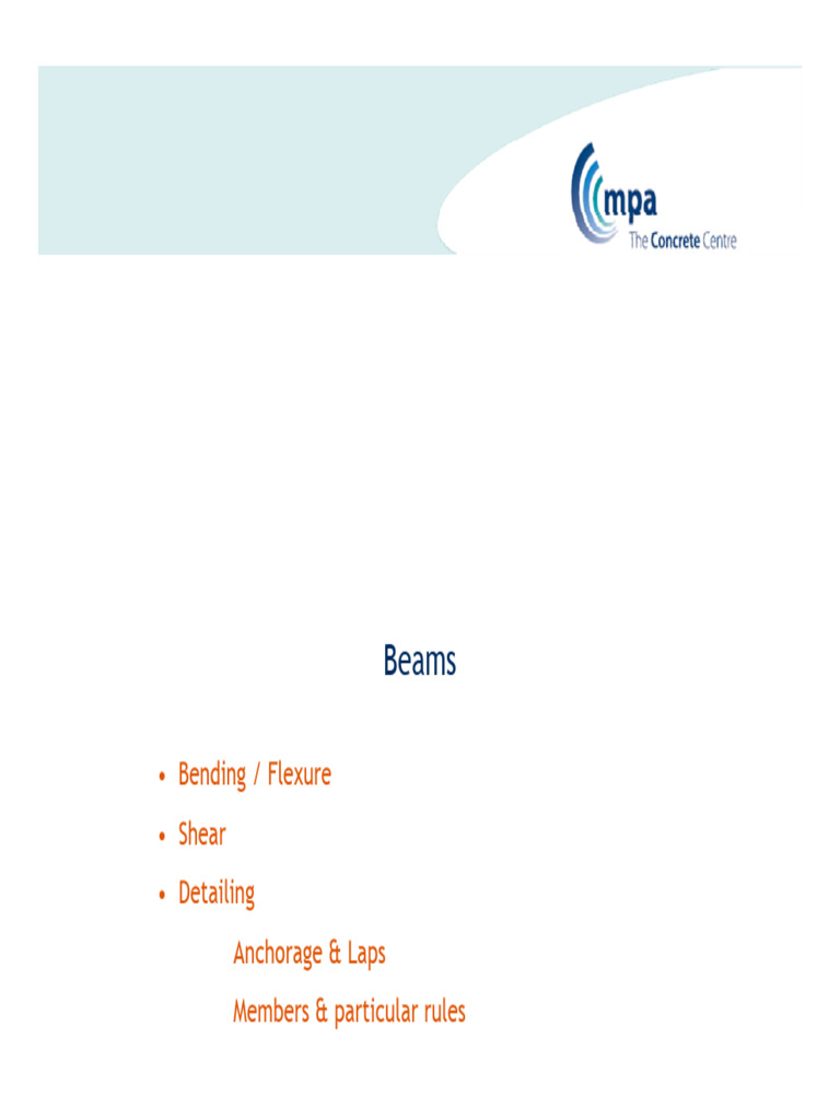 Eurocode 2 Beam Design Principles | PDF | Beam (Structure) | Bending