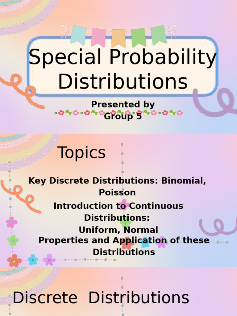 Binomial and Poisson Distribution | PDF | Probability Distribution ...