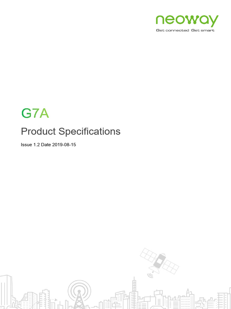 G7A Module Specifications Guide | PDF | Electronics | Computer Engineering