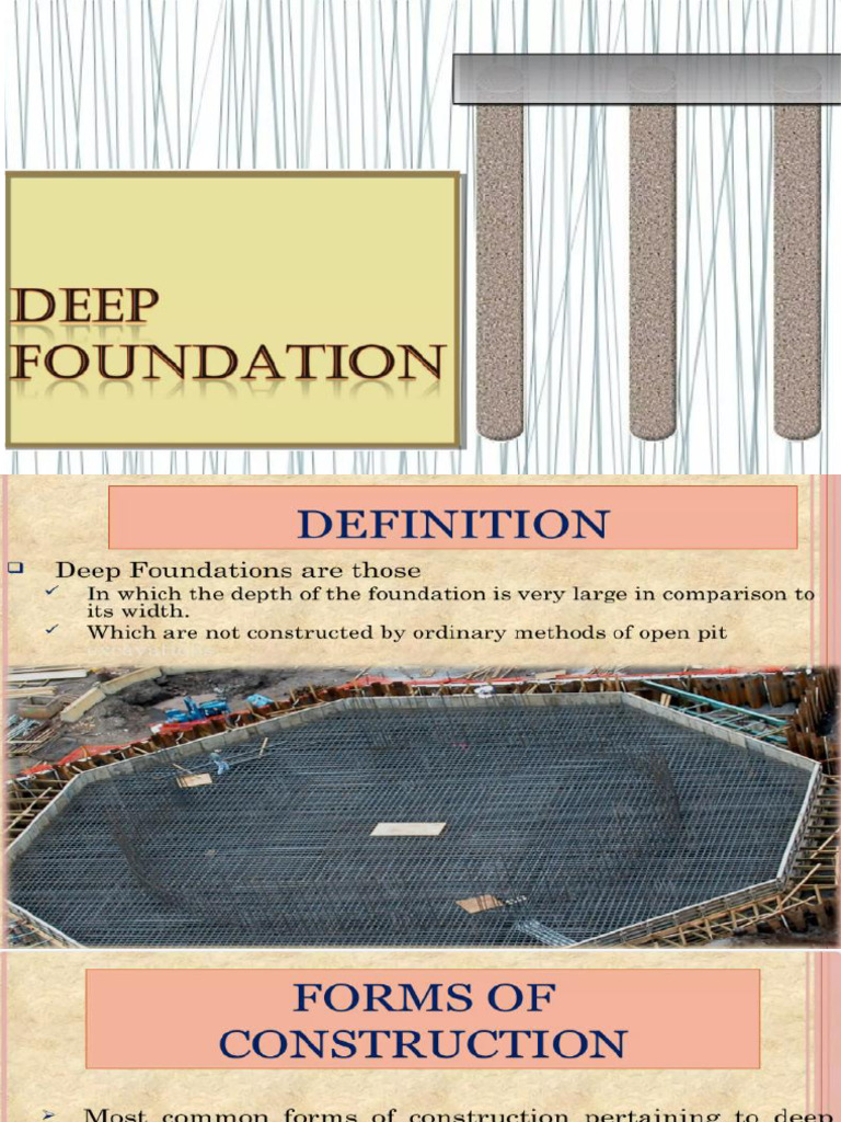 Deep Foundation Autosaved | PDF