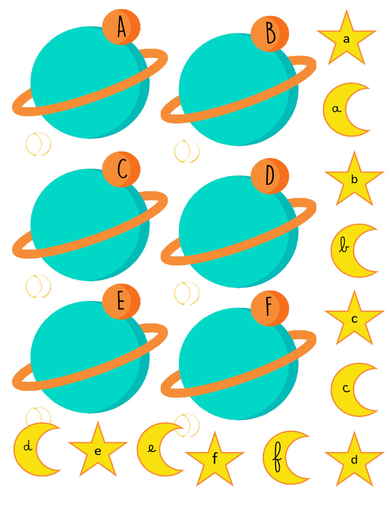 Alphabets Espace | PDF