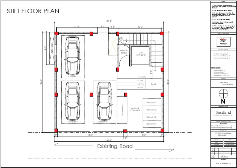 st plan | PDF | Pedestrian Infrastructure | Architectural Elements