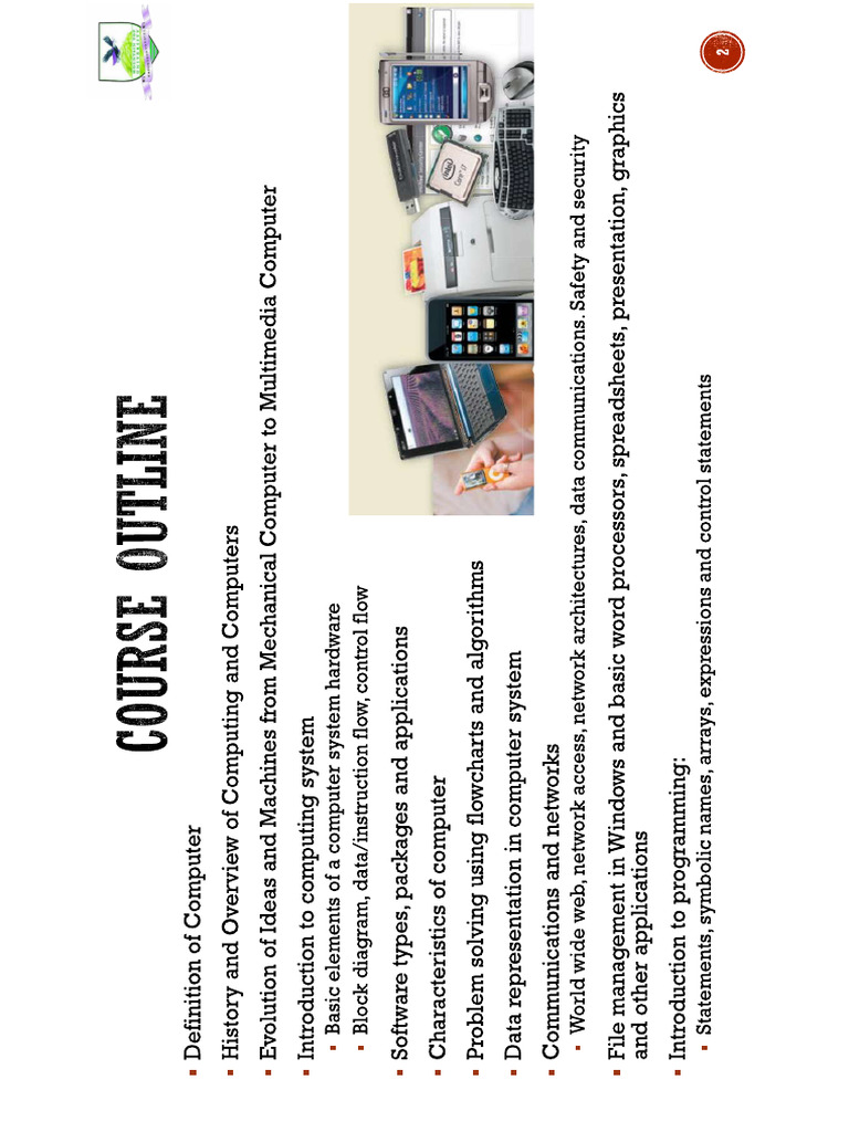 Introduction-to-Computer-Science-Lecture-1 | PDF