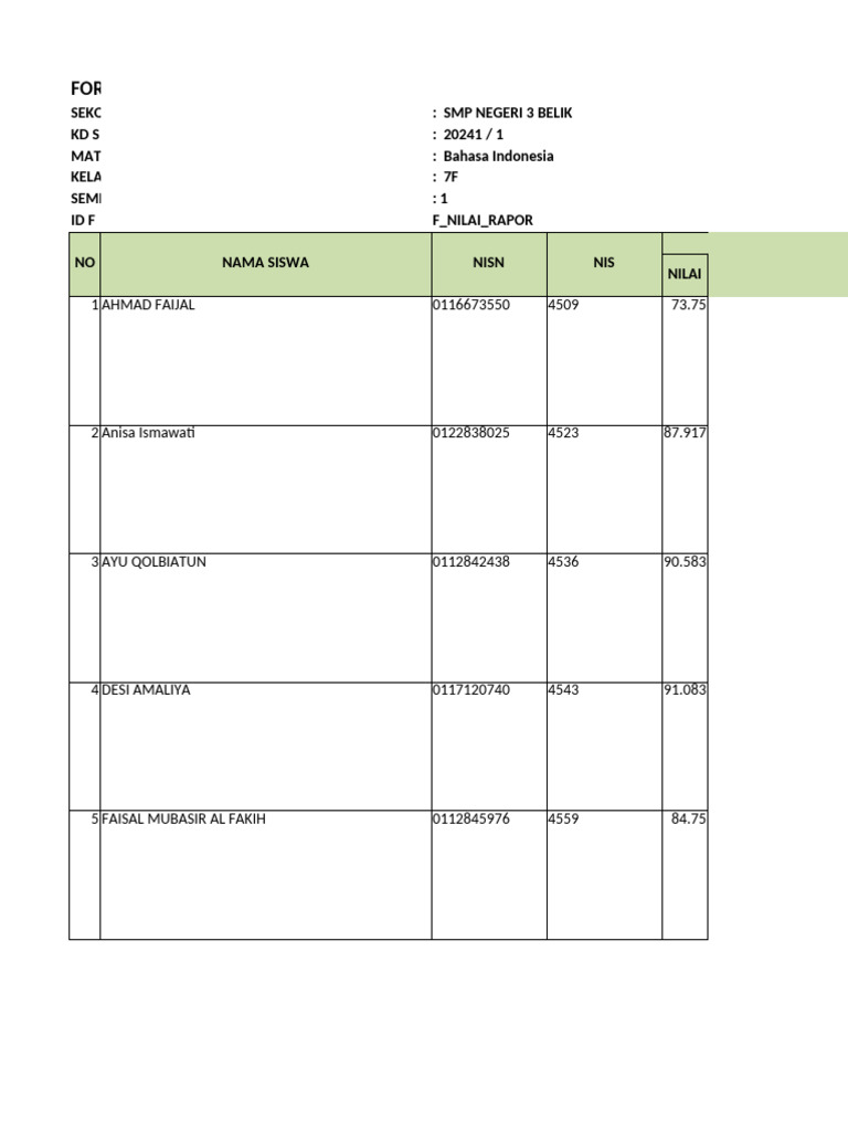 Nil - Rapor - 20241 - 300110000 - 7F | PDF