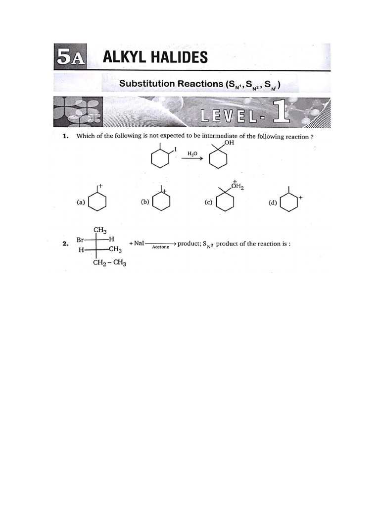 Alkyl Halides Part - A MS CHAUHAN | PDF