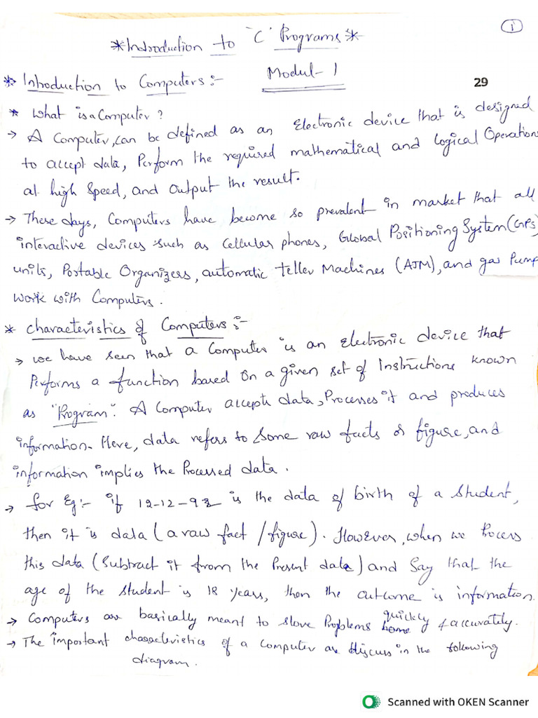 Module 1 | PDF