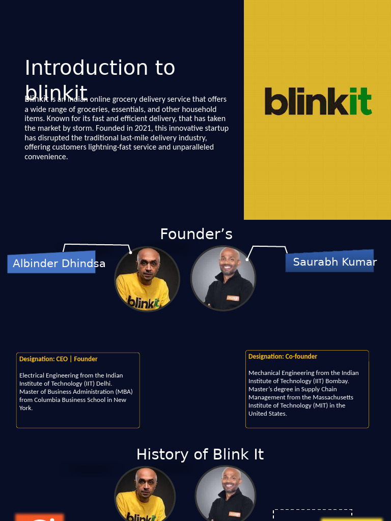 Blink It | PDF | Grocery Store | Investing